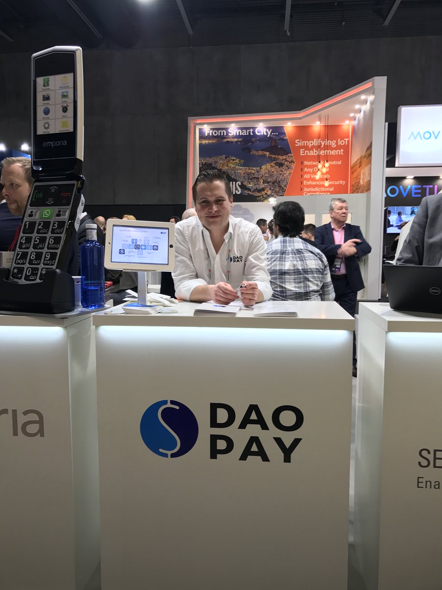 MWC 2019_1 | DaoPay